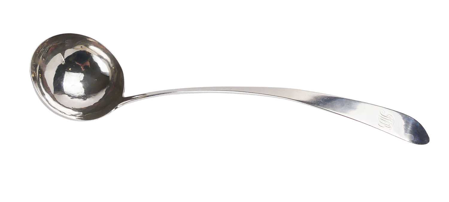Lot 336 - Large Ladle in Sterling Silver.
